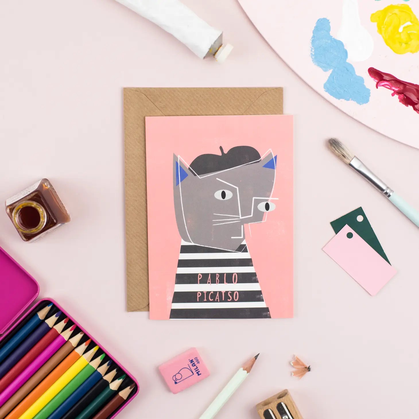 pablo picatso - blank card – kelly lewis cards & gifts